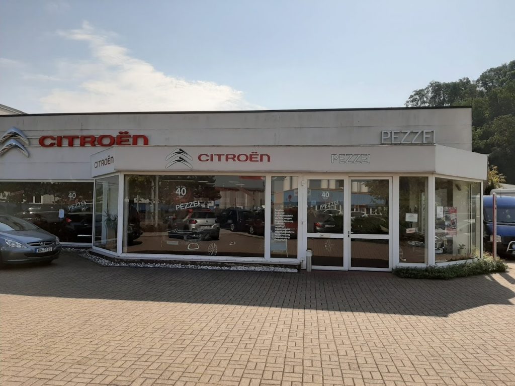 Elegantes Citroen Werkstatt Nahe Bild